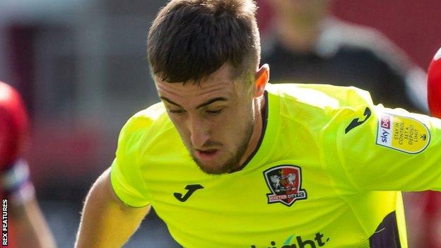 Will Dean: Truro City sign former Exeter City midfielder - BBC Sport