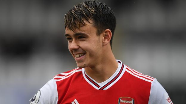 Robbie Burton: Midfielder eyes progress with Arsenal and Wales - BBC Sport