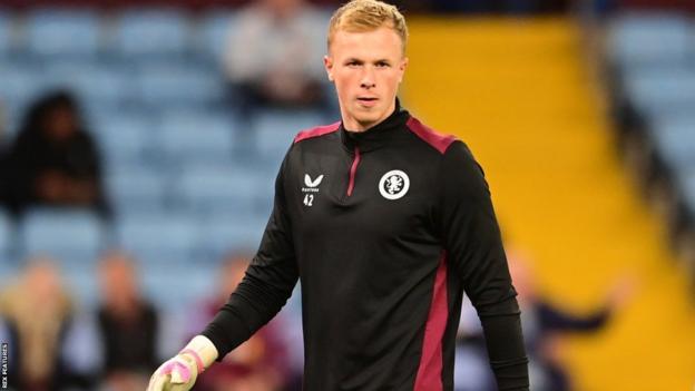 MK Dons sign Aston Villa keeper Marschall and Leeds midfielder Bate on ...