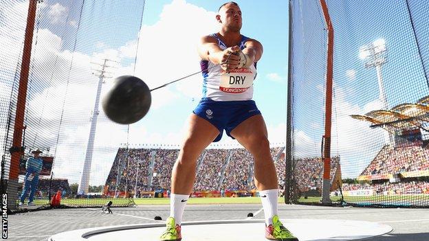 Mark Dry: Hammer thrower in limbo awaiting hip surgery funding - BBC Sport