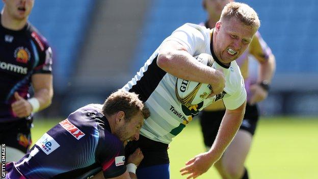 James Fish: Northampton Saints hooker joins Cornish Pirates on loan ...