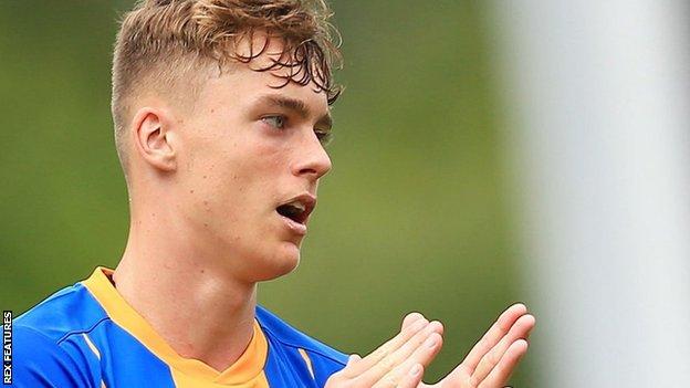 Chelsea's Luke McCormick joins Bristol Rovers on season-long loan - BBC ...