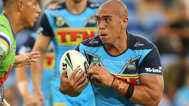 Leilani Latu: Warrington Wolves sign Tonga prop forward from Gold Coast ...