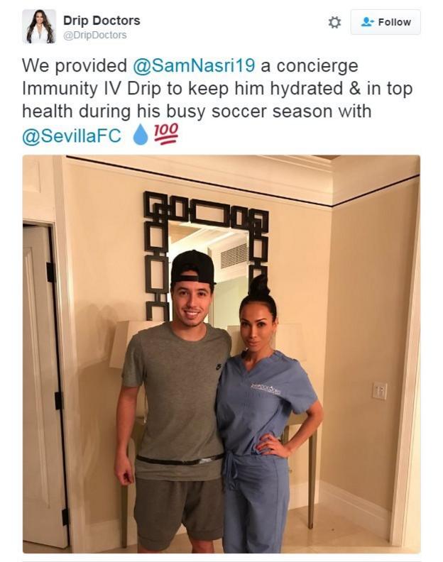 Samir Nasri banned for six months following drip treatment in 2016 ...