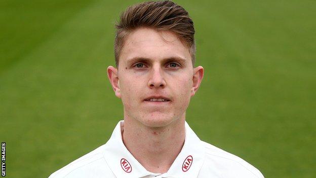 Conor McKerr: Surrey recall seamer from Derbyshire loan spell - BBC Sport