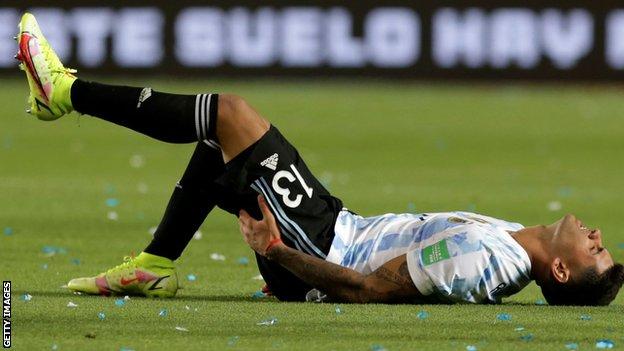 Tottenham: Cristian Romero hamstring injury 'a bit serious' - BBC Sport
