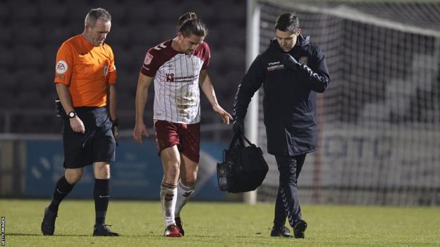 Ben Fox: Northampton Town midfielder has ankle operation - BBC Sport