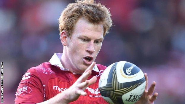Rhys Patchell: Fly-half to miss Scarlets' Champions Cup game at ...