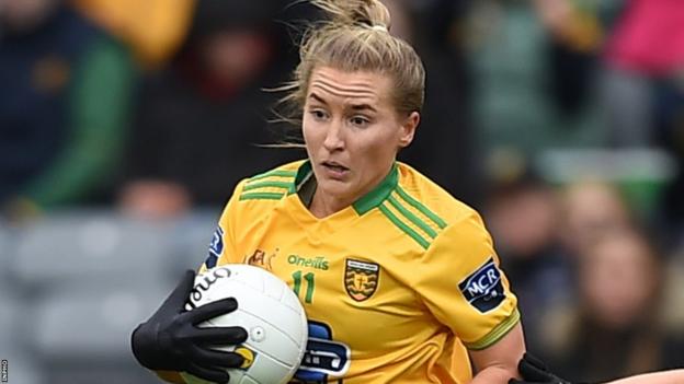 Niamh McLaughlin: Donegal captain wins 2022 player of the year award ...