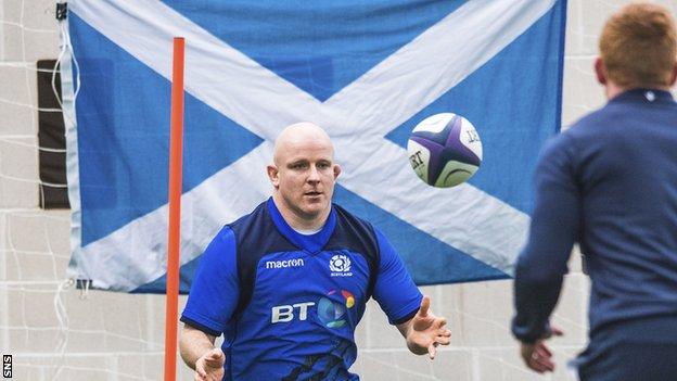 Scott Lawson: Hooker was always hopeful of Scotland recall - BBC Sport
