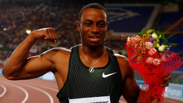 Rome Diamond League: Ronnie Baker wins 100m in 9.93secs as Christian ...