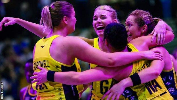 Netball Superleague Grand Final: Manchester Thunder win 57-52 against ...