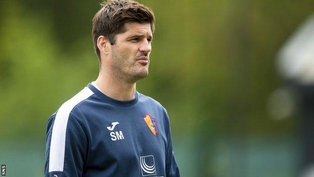 Stuart Malcolm appointed new Forfar Athletic manager - BBC Sport