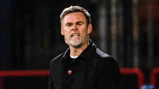 Motherwell: Manager Graham Alexander given touchline ban - BBC Sport
