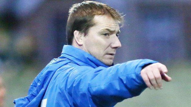 Ards: John Bailie replaces Warren Feeney as manager of Championship ...