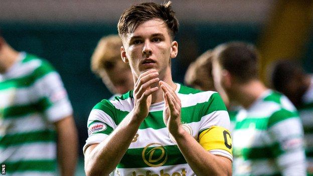 Kieran Tierney is Celtic's 'only top-class defender', says Alan Stubbs ...