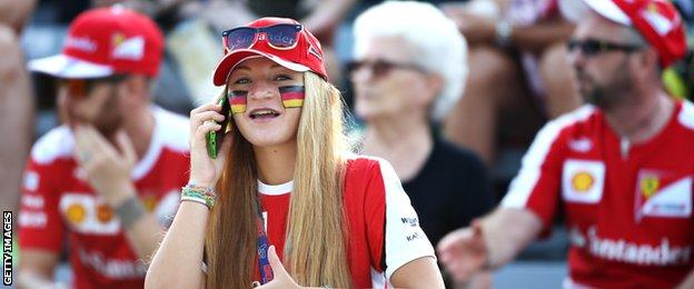 Italian Grand Prix: Nico Rosberg heads Lewis Hamilton in practice - BBC ...