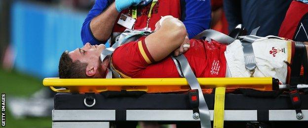 Rugby World Cup 2015: Scott Williams eyes end of season return - BBC Sport