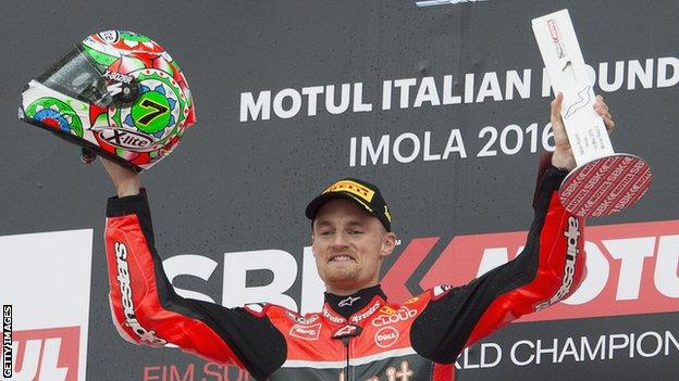 Chaz Davies: World Superbike rider eyes MotoGP return - BBC Sport