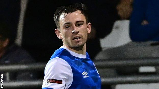 Co Antrim Shield: Linfield edge past Crusaders as holders Larne go ...