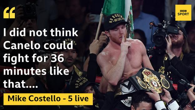 Saul 'Canelo' Alvarez beats Gennady Golovkin: Costello & Bunce on ...