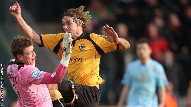Newport County 1-0 Mansfield Town - BBC Sport