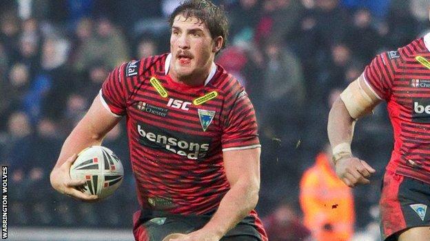 Warrington fear worst over knee injury to forward Ben Harrison - BBC Sport