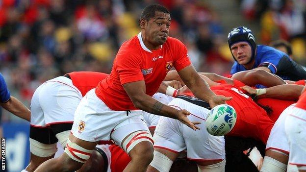 Tonga forward Viliami Ma'afu to join Glasgow Warriors - BBC Sport