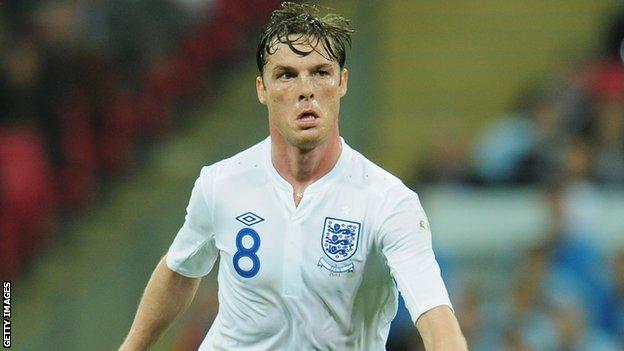 Scott Parker named England Player of the Year by fans - BBC Sport
