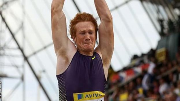 Greg Rutherford equals British long jump record - BBC Sport