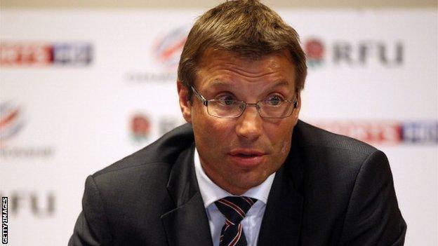 Rob Andrew has admitted England face a 'tough six months' - BBC Sport