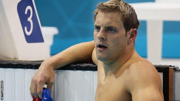 Olympics swimming: Liam Tancock fifth in 100m backstroke - BBC Sport