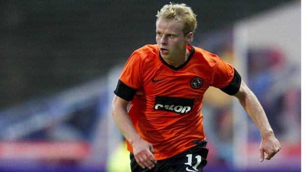 Dundee Utd's Gary Mackay-Steven may not require surgery - BBC Sport