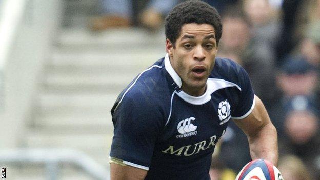 Scotland centre Joe Ansbro suffers broken neck - BBC Sport