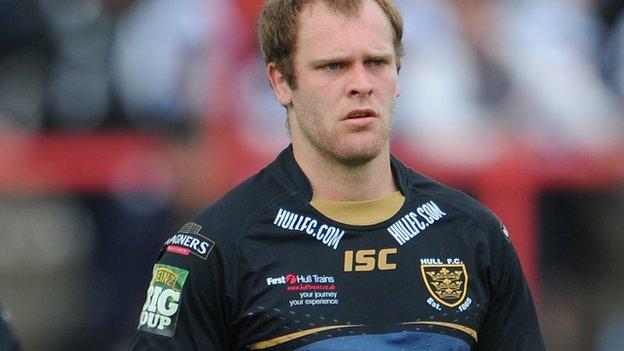 Hull FC's Richard Whiting out of run-in with broken foot - BBC Sport
