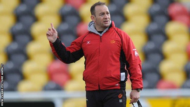 Dragons coach Darren Edwards looking for overseas recruits - BBC Sport
