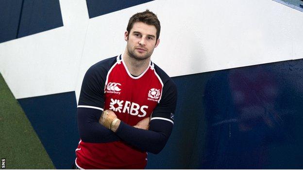 Six Nations: Scotland's Johnnie Beattie thrilled to face England - BBC ...