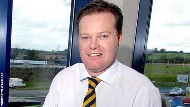 Worcester Warriors: Managing director Charlie Little to leave - BBC Sport