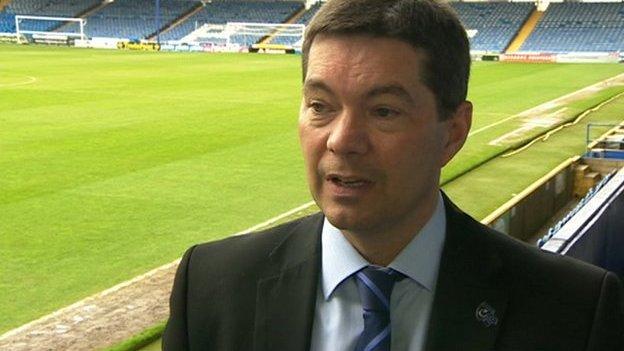 Portsmouth chief Mark Catlin ecstatic at ticket sales - BBC Sport