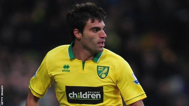 Javier Garrido: Norwich City sign left-back on permanent deal - BBC Sport