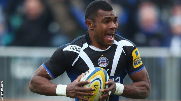 Semesa Rokoduguni: Bath's Fijian centre signs new deal - BBC Sport