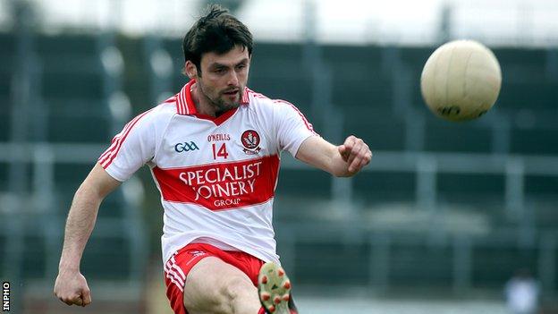 Eoin Bradley says a grown-up Derry will face Down at Celtic Park - BBC ...