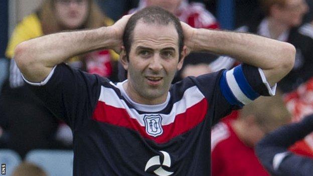 Gary Harkins may exit amid Dundee ownership uncertainty - BBC Sport