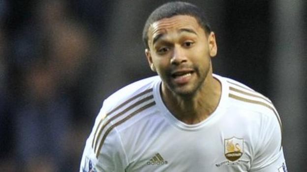 Striker Luke Moore leaves Swansea City - BBC Sport