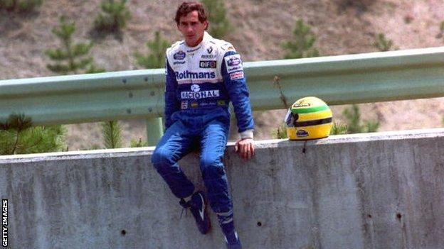 Ayrton Senna's death still haunts designer Adrian Newey - BBC Sport