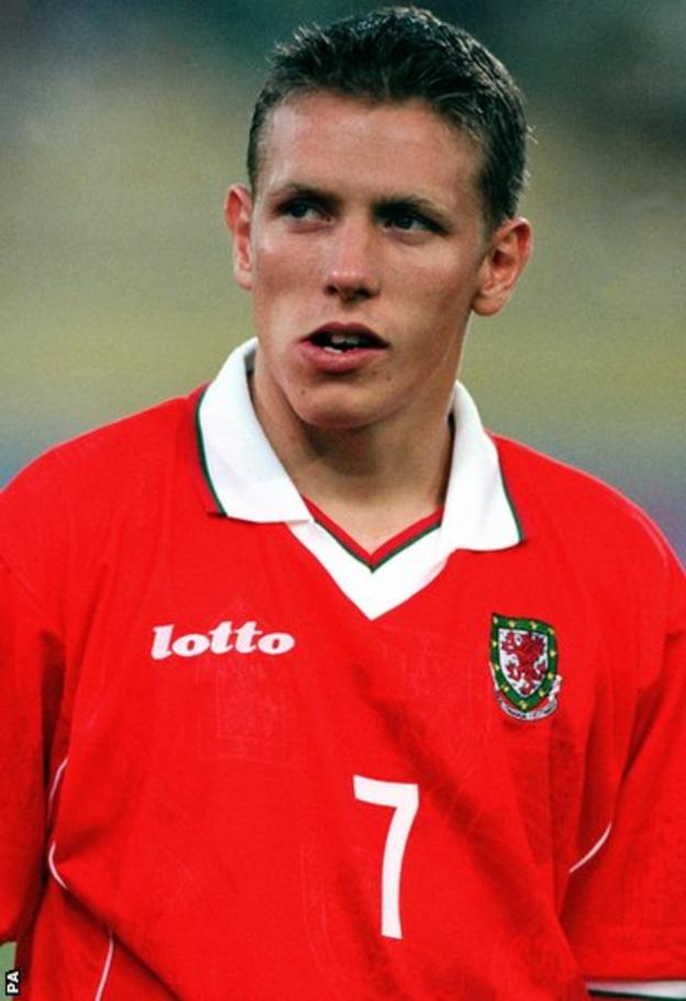 Craig Bellamy's Wales career in photos - BBC Sport