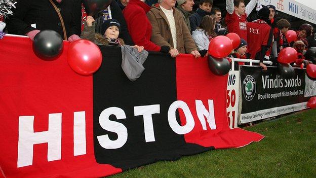 Histon FC board threaten to resign in 21 days - BBC Sport