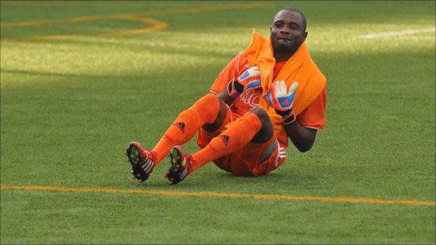 Kidiaba to focus on DR Congo unity - BBC Sport