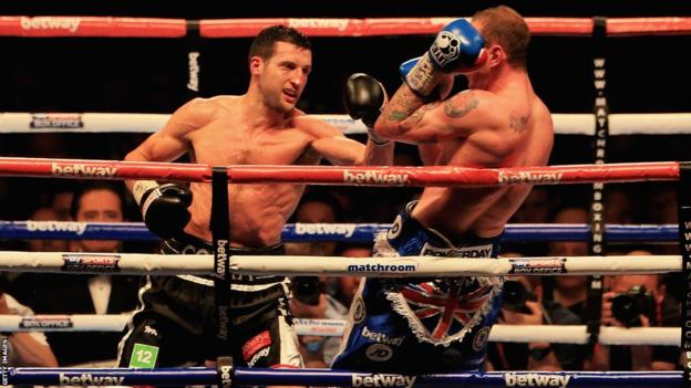 Picture gallery: Carl Froch v George Groves II - BBC Sport