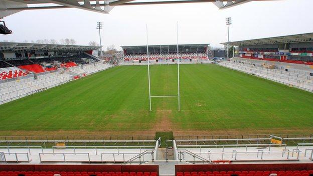 Ulster Rugby announces name change for Ravenhill stadium - BBC Sport